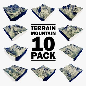 TERRAIN MOUNTAIN 07 4K 3D - TurboSquid 2113640