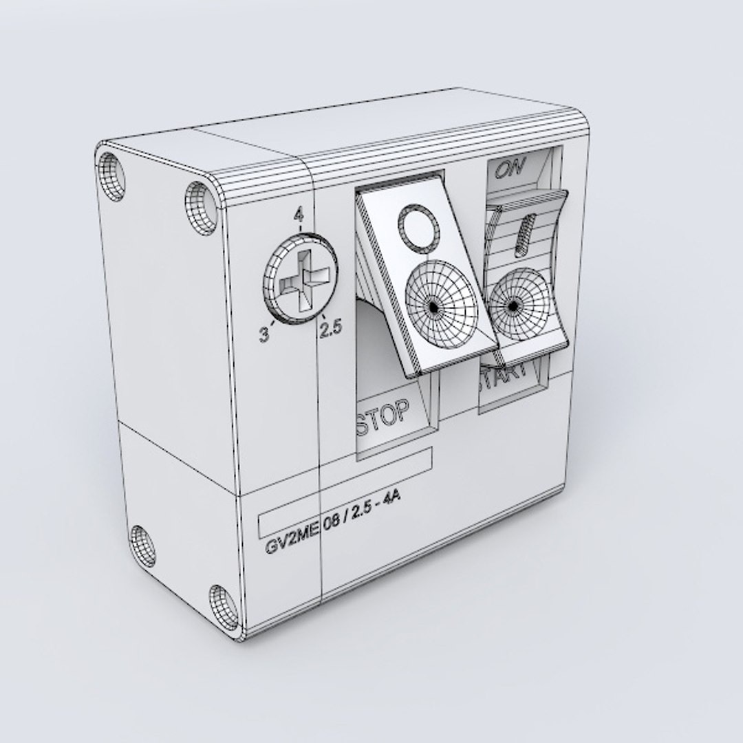Circuit Breaker 3d Model