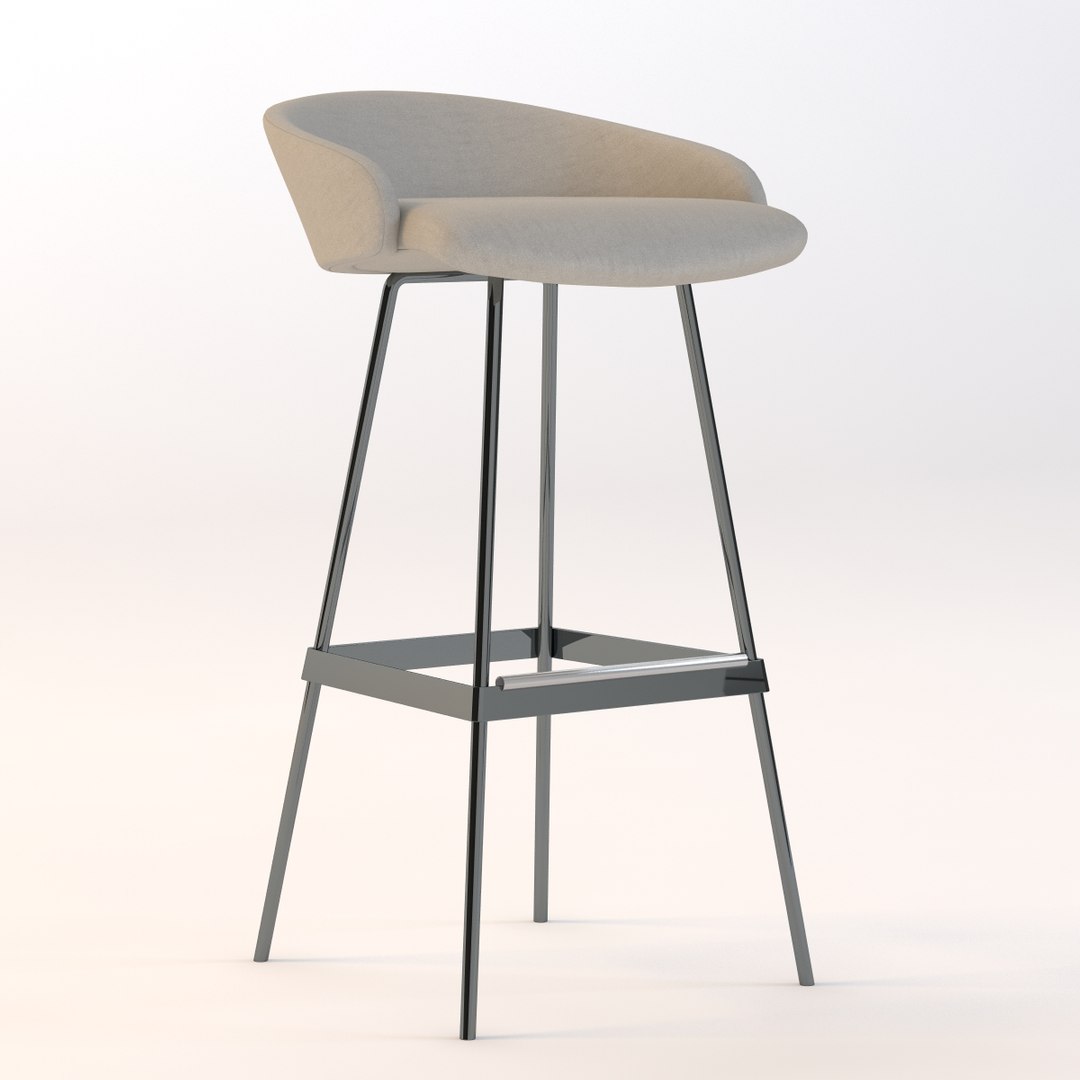 3D Stool Bar Realistic - TurboSquid 1178705