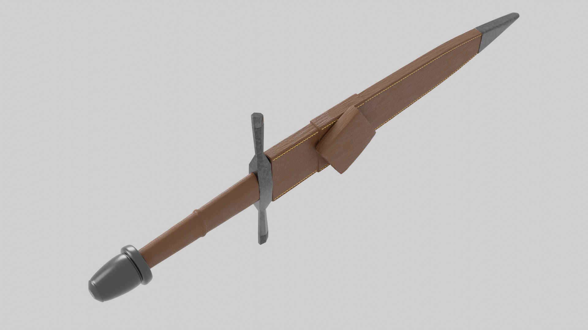 3D Knights Dagger model - TurboSquid 1994649
