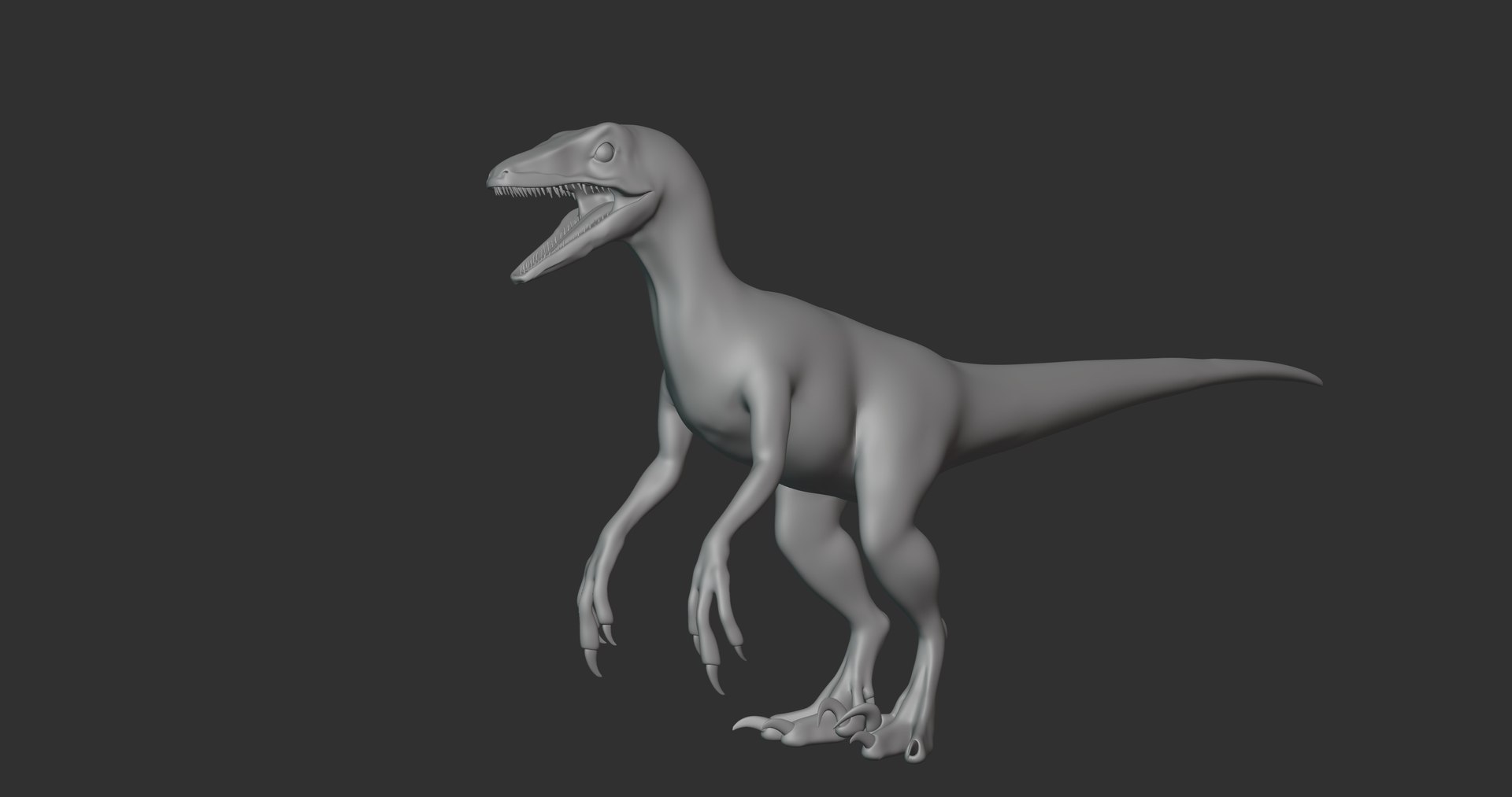 3D Pyroraptor Basemesh Low Poly - TurboSquid 1995189