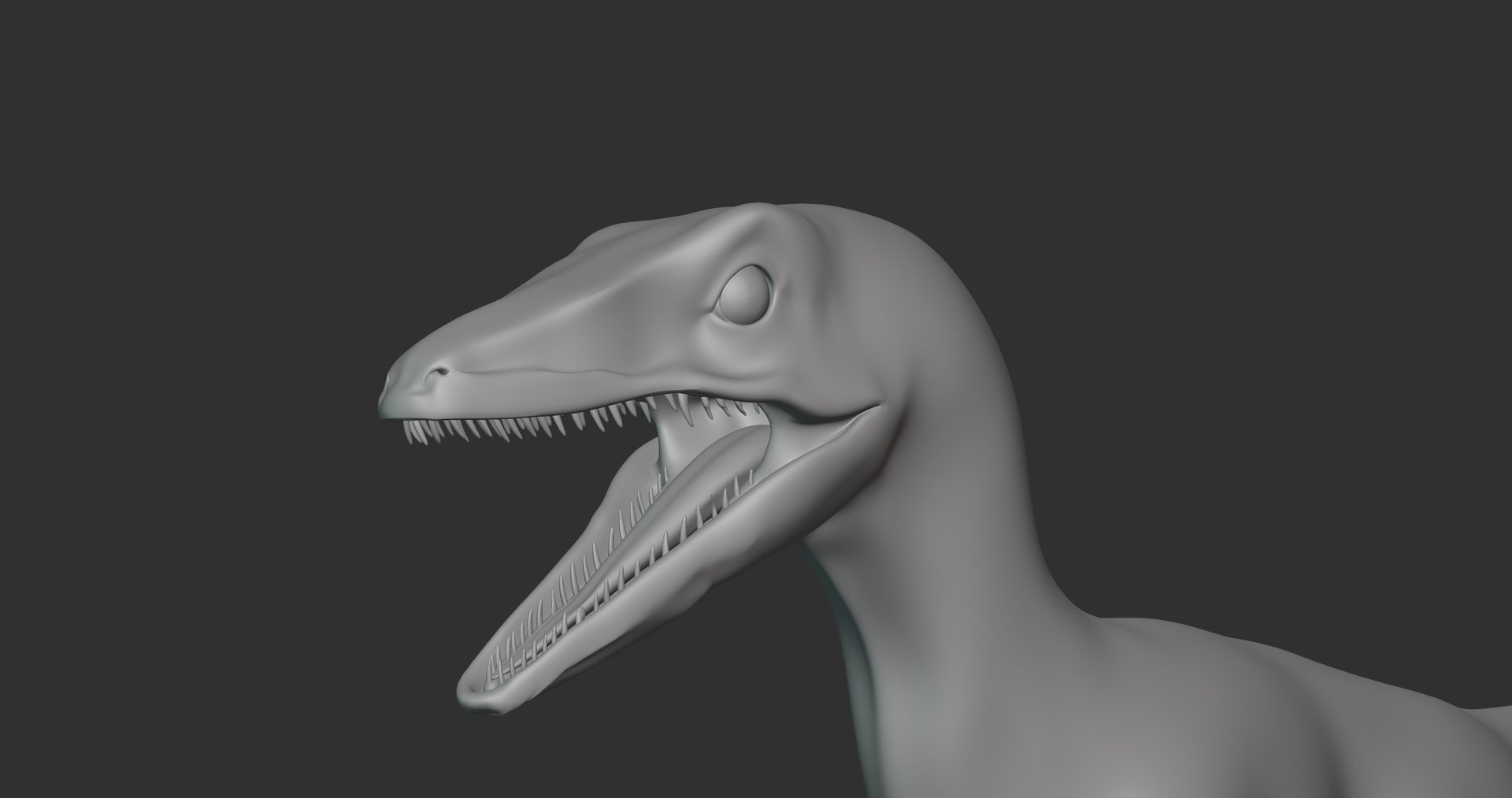 3D Pyroraptor Basemesh Low Poly - TurboSquid 1995189