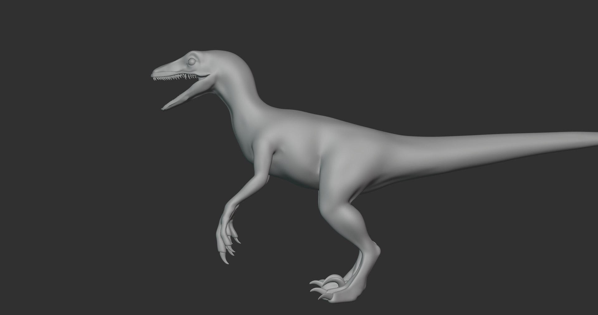3D Pyroraptor Basemesh Low Poly - TurboSquid 1995189