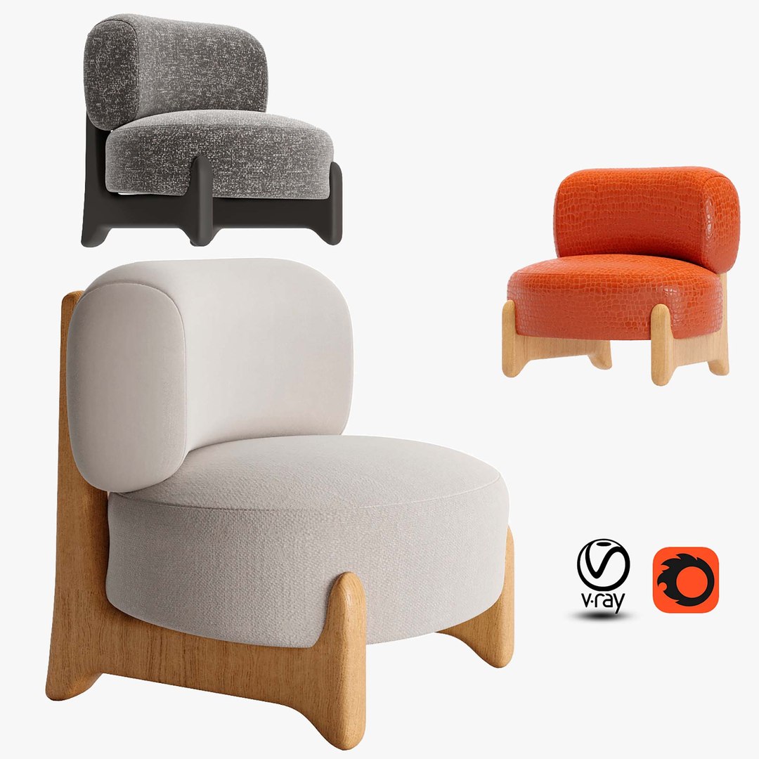 modelo 3d Tobo Armchair - TurboSquid 1986156