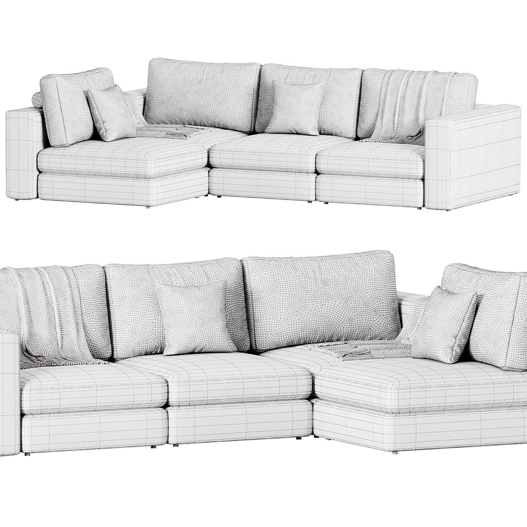 Soho Sofa By Blanche 3D - TurboSquid 2163073