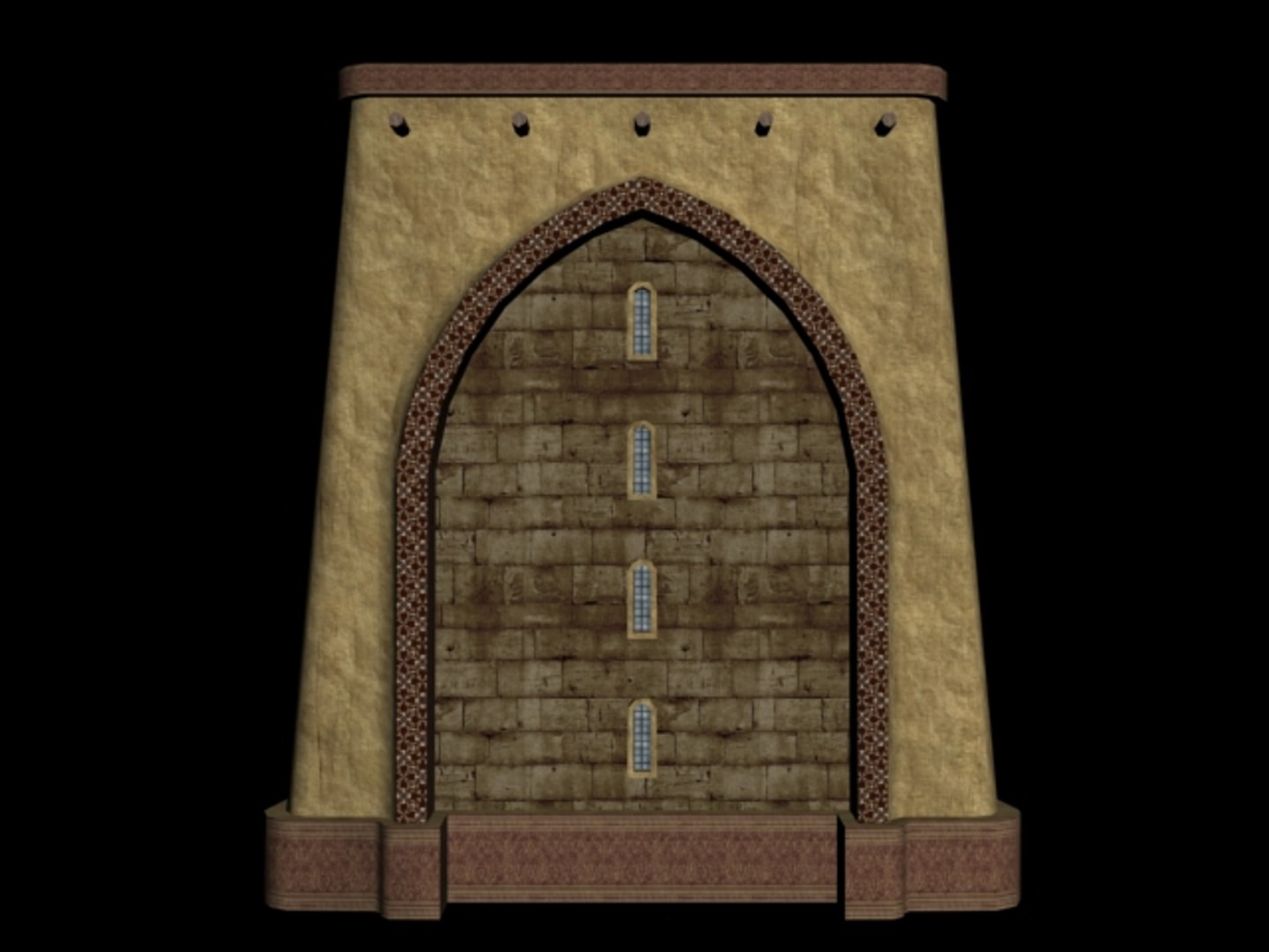 3D Arabian Tower | 1142850 | TurboSquid