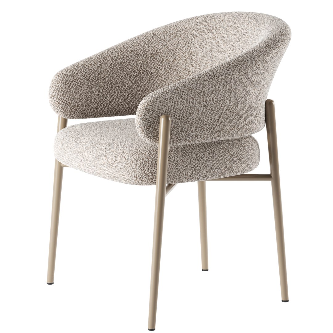 Linda Chair By Marelli 3D Model - TurboSquid 2048035