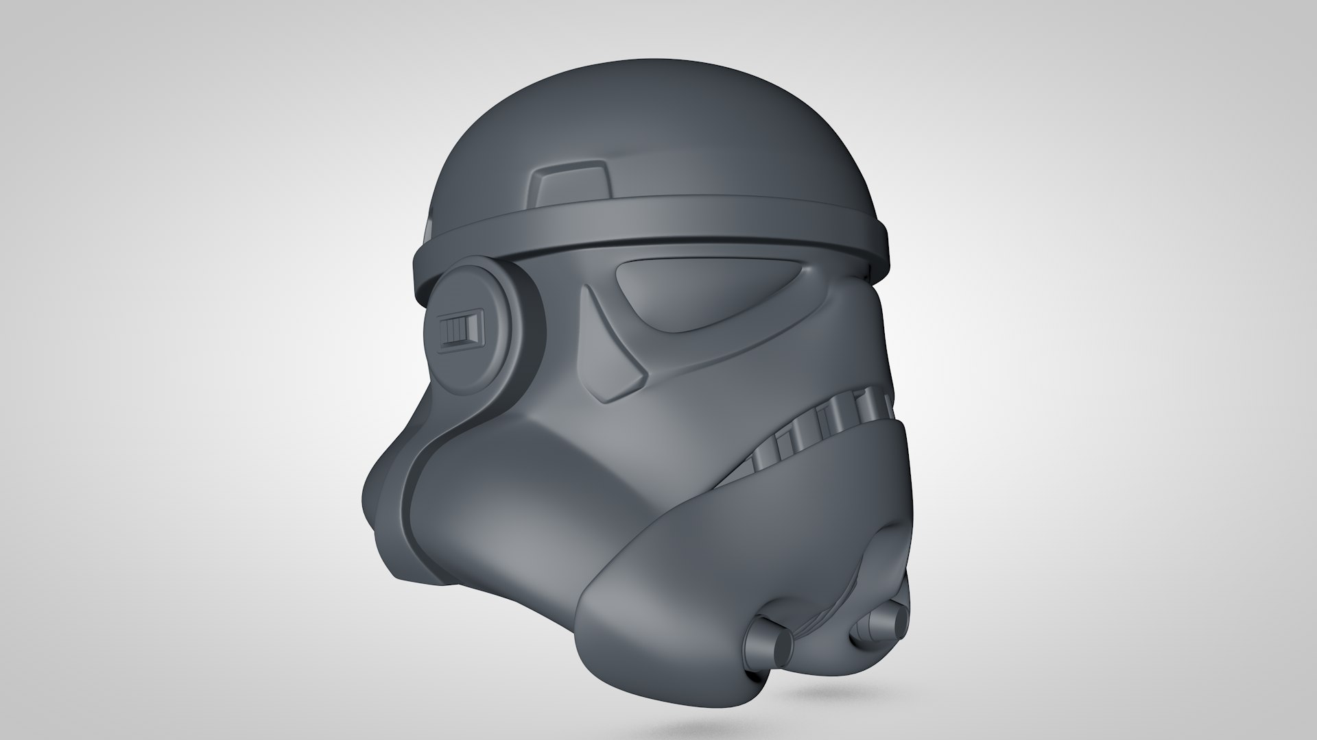 3d Stormtrooper Helmet Model