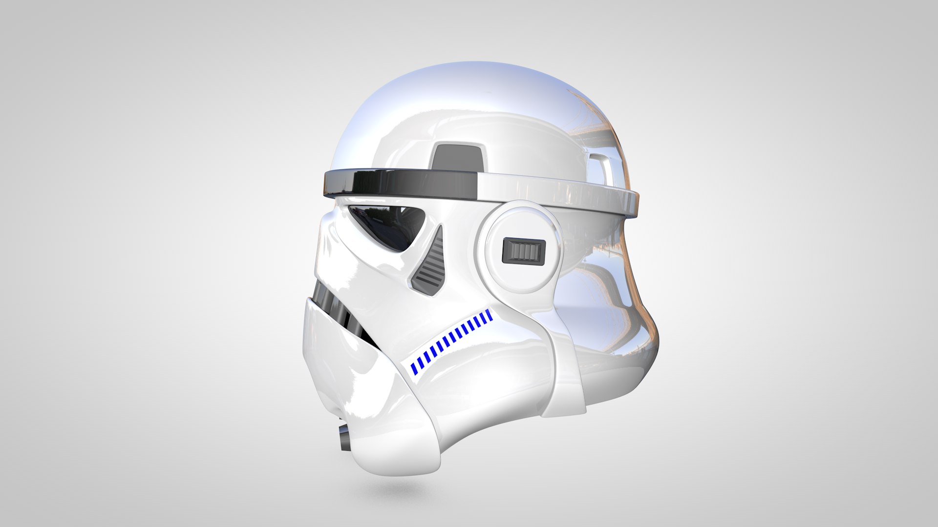 3d Stormtrooper Helmet Model