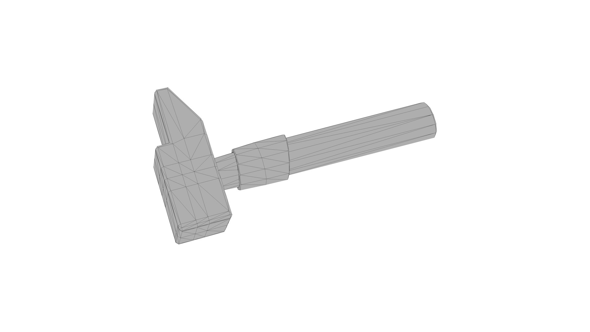 Pair Hammers 3D Model - TurboSquid 1692970