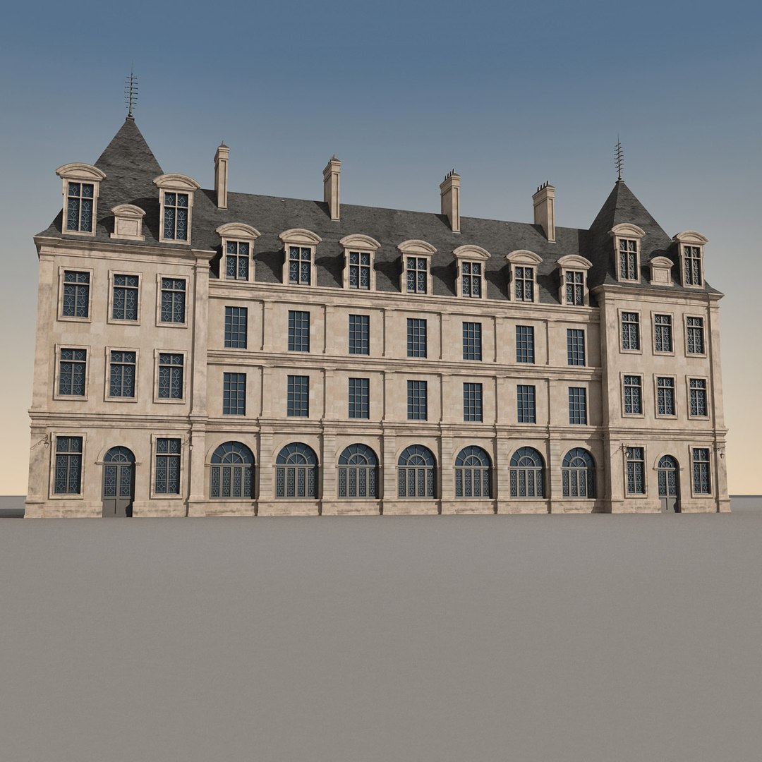 3d European Building Europe