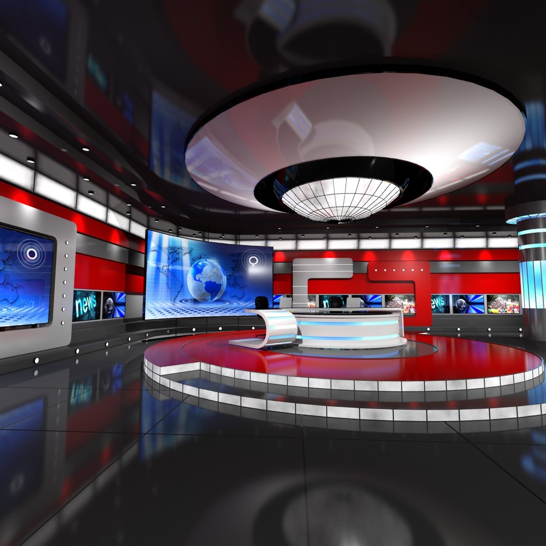 Virtual Set Studio 3d Model
