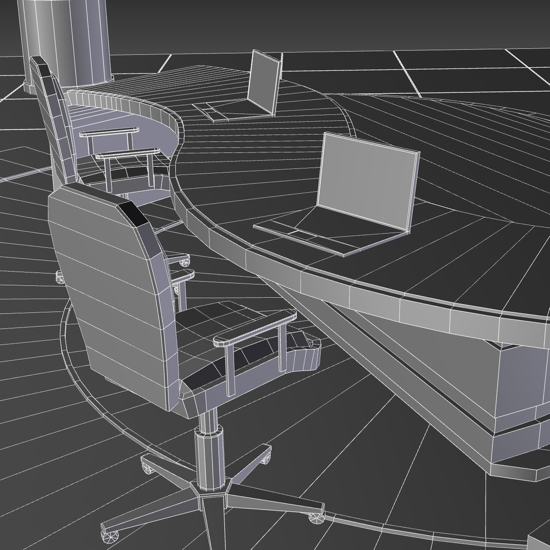 Virtual Set Studio 3d Model