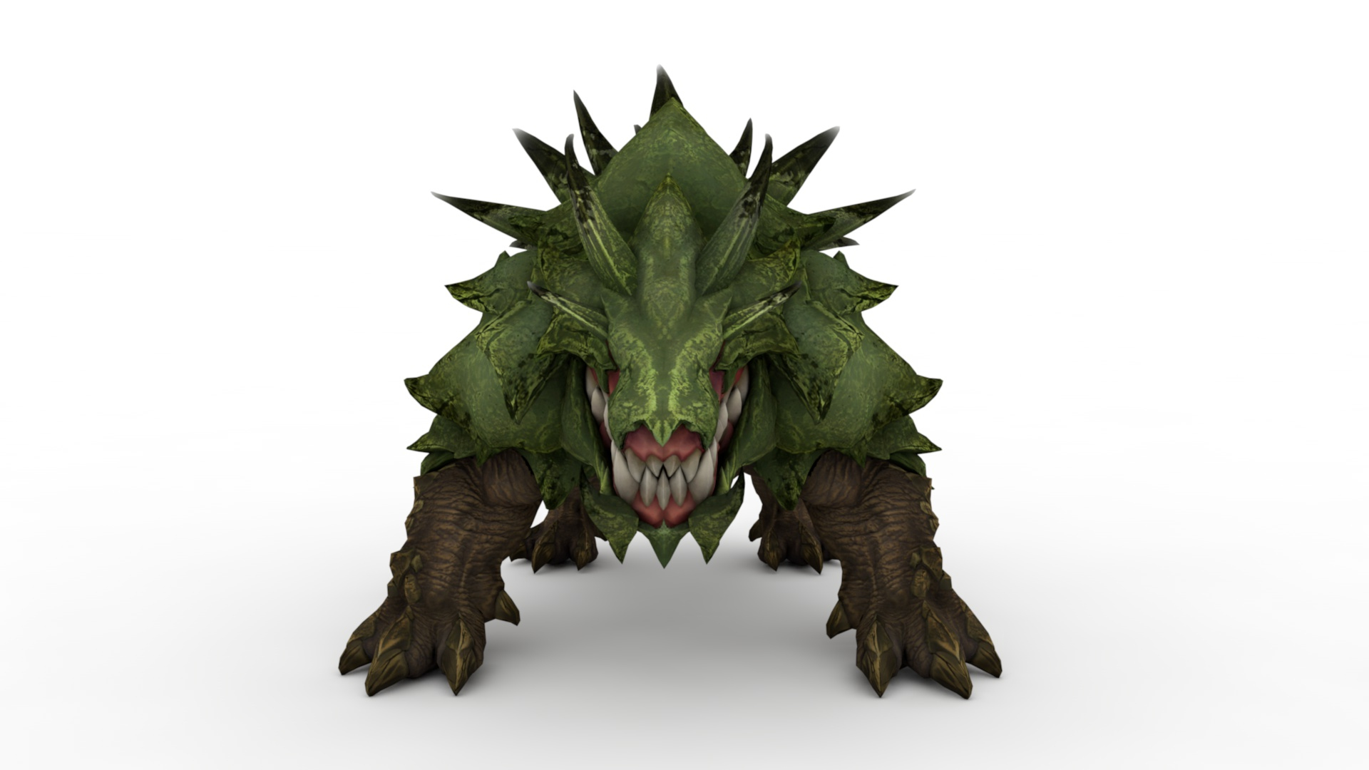 Thoon Monster Rigged And Animated Model - TurboSquid 2378927