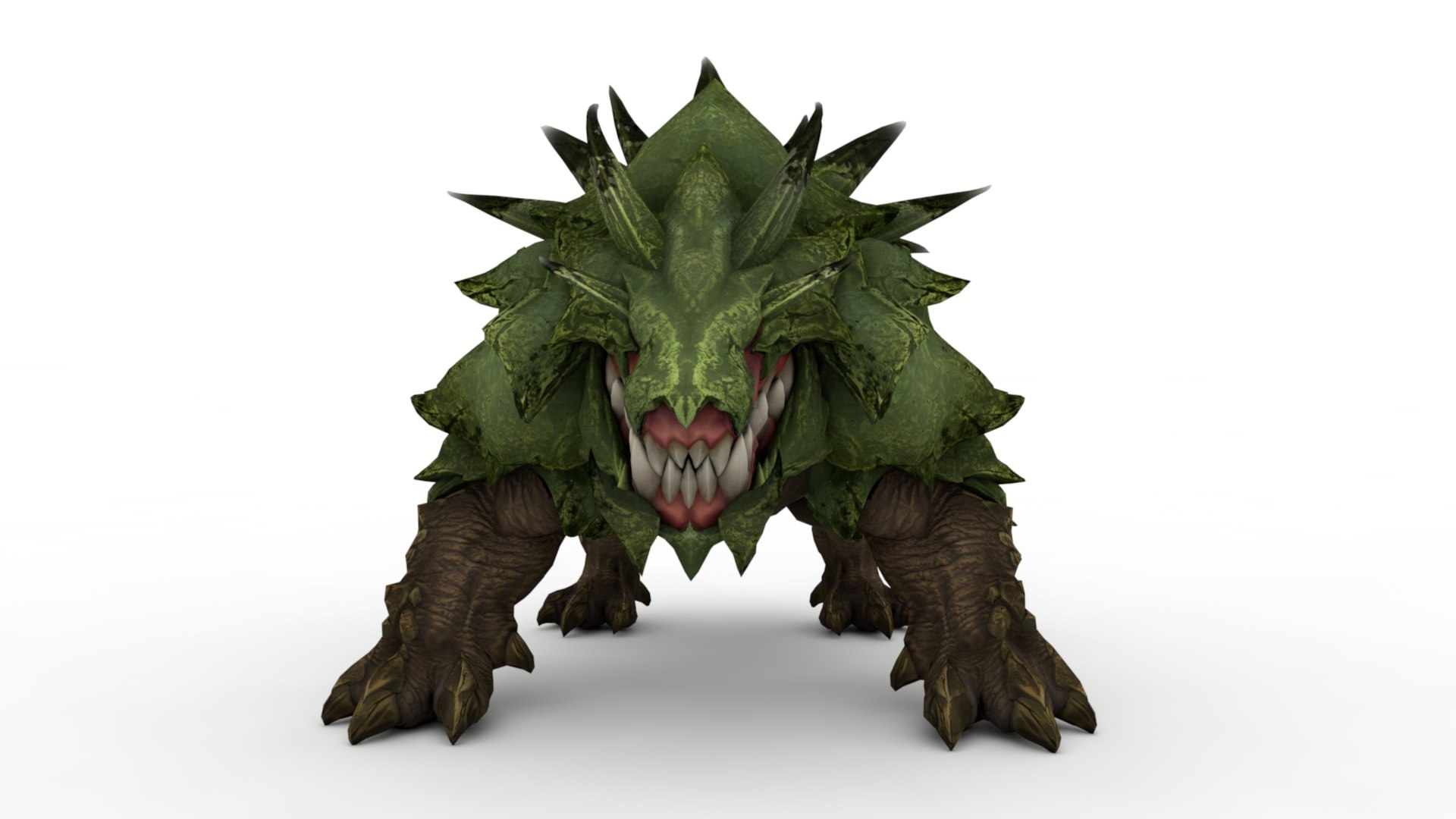 Thoon Monster Rigged And Animated Model - TurboSquid 2378927