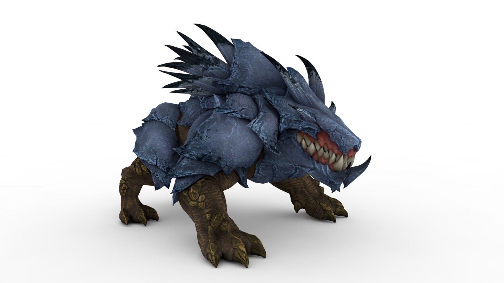 Thoon Monster Rigged And Animated Model - TurboSquid 2378927