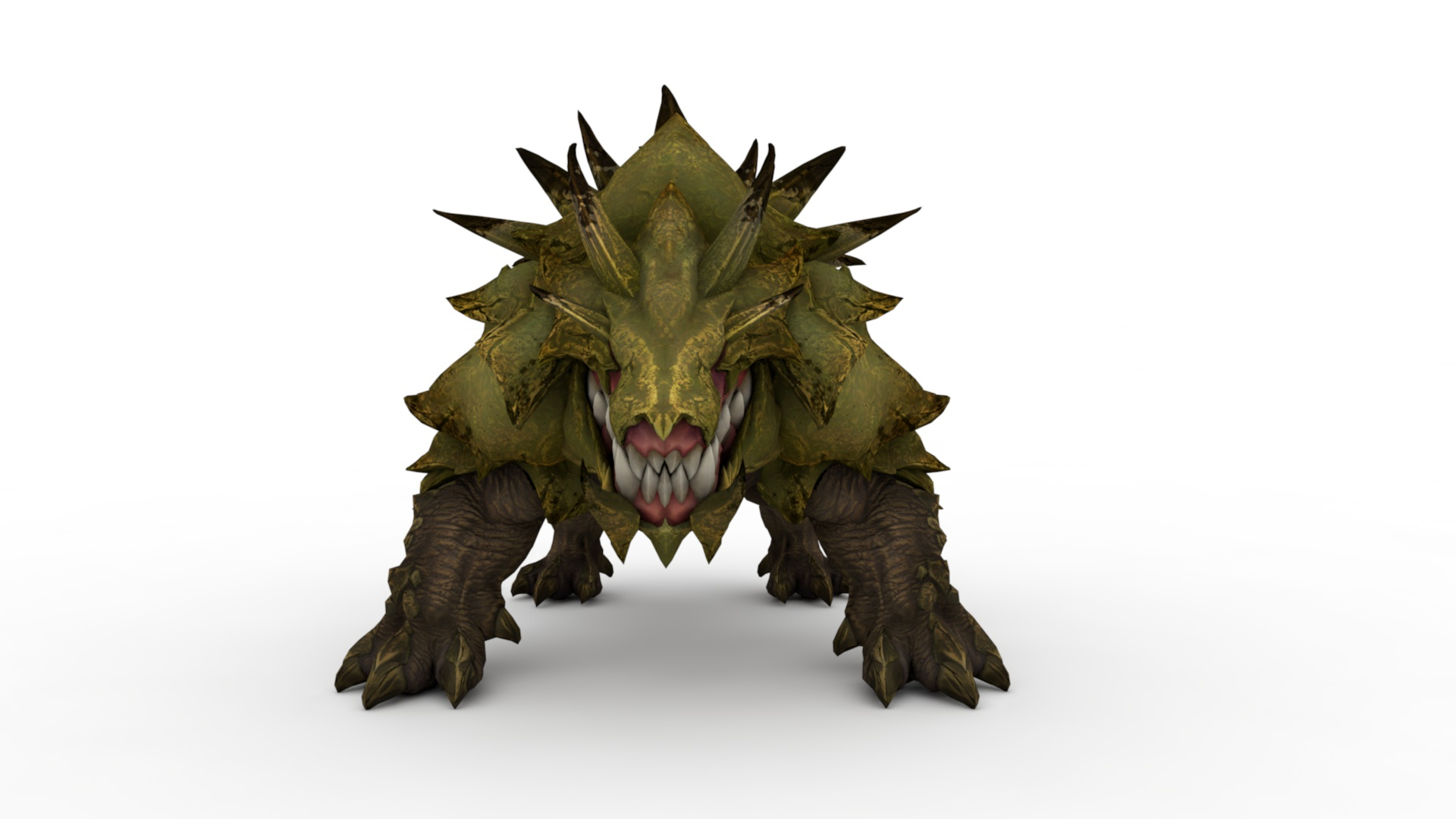 Thoon Monster Rigged And Animated Model - TurboSquid 2378927