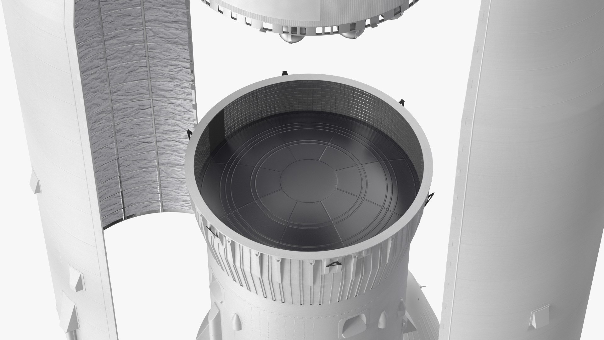 3D model Heavy Lift Rocket System - TurboSquid 1769935