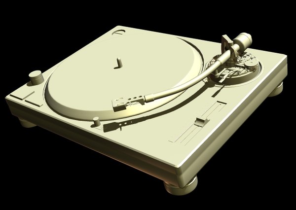 3ds turn table turntable