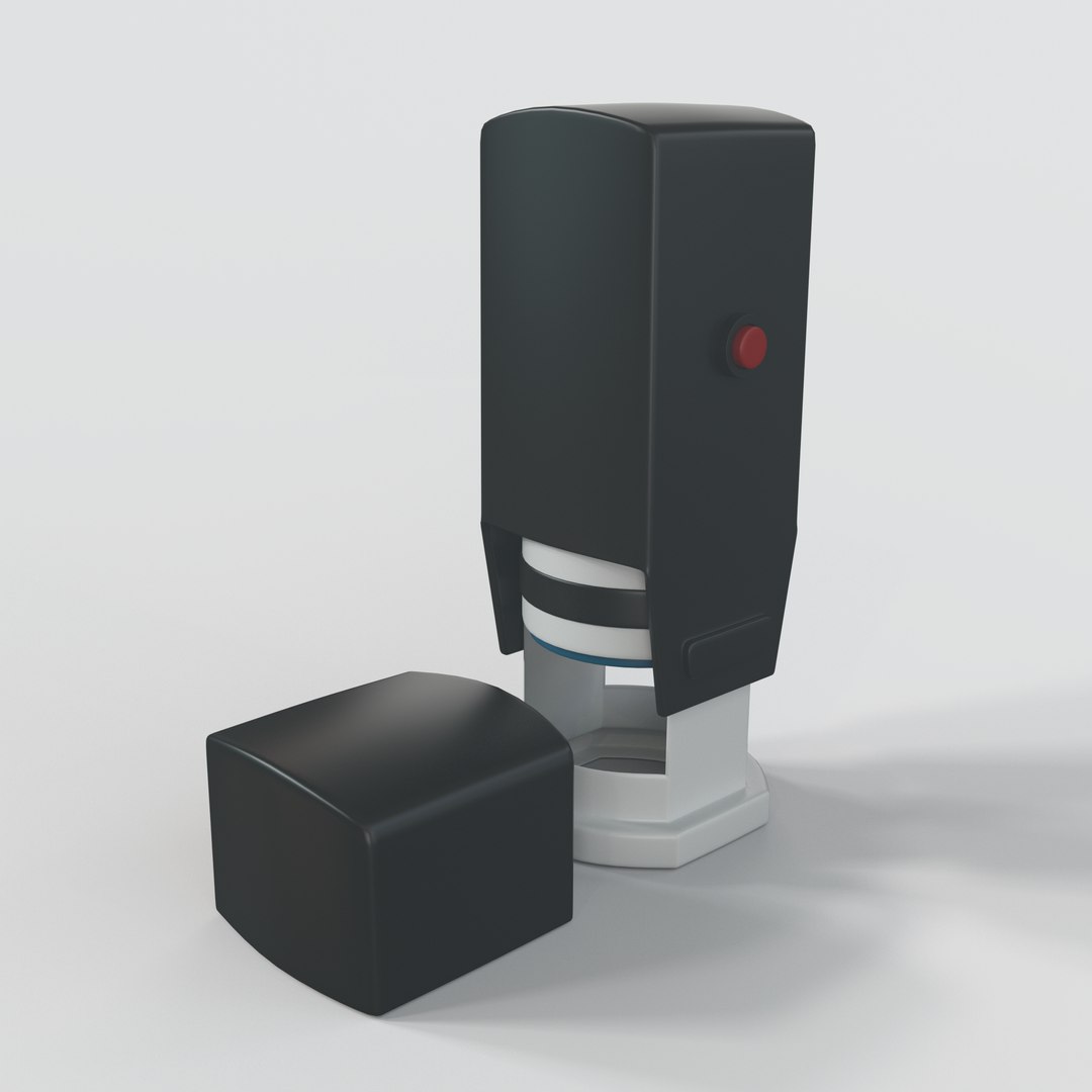 Automatic stamp 3D - TurboSquid 1569569