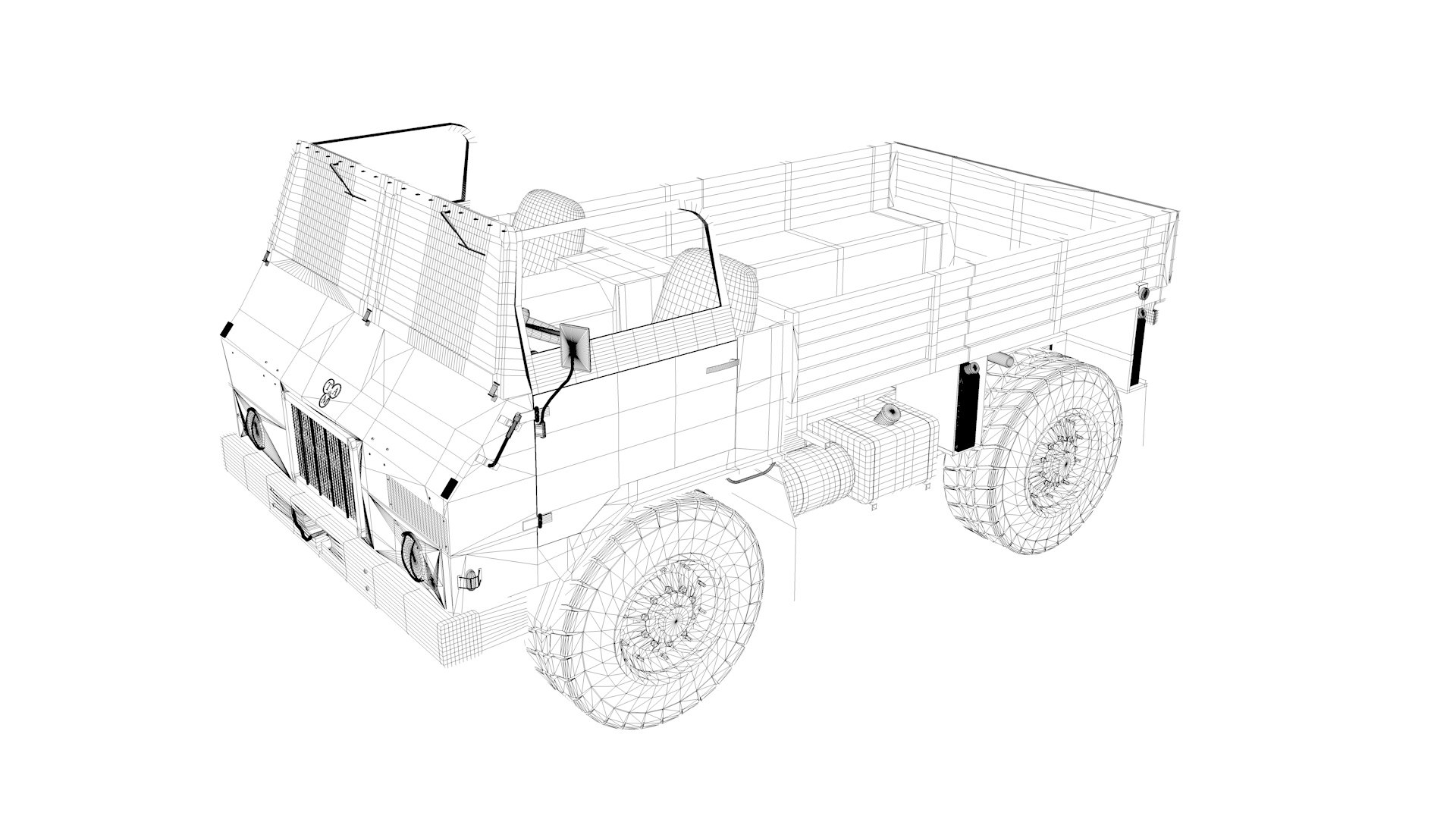 Truck TAM 110 3D Model - TurboSquid 1844078