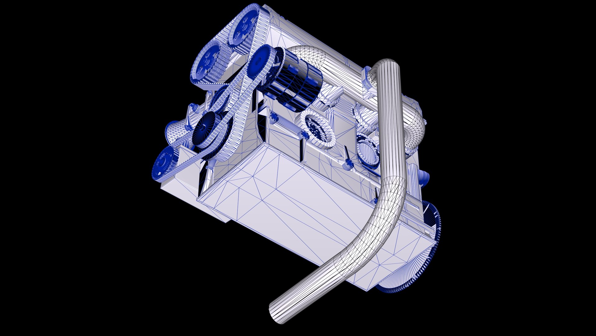 Toyota 4AGE Inline 4 Engine Model - TurboSquid 2337622