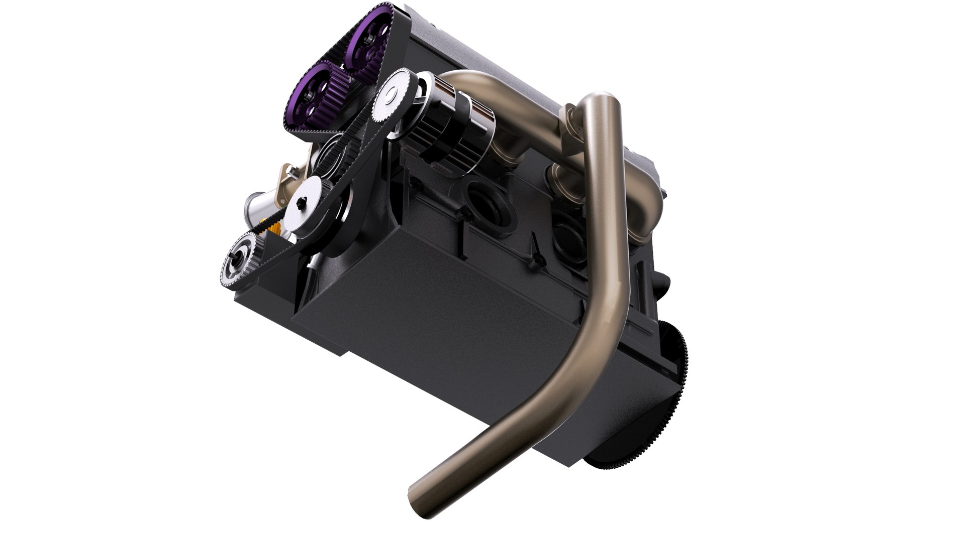 Toyota 4AGE Inline 4 Engine Model - TurboSquid 2337622