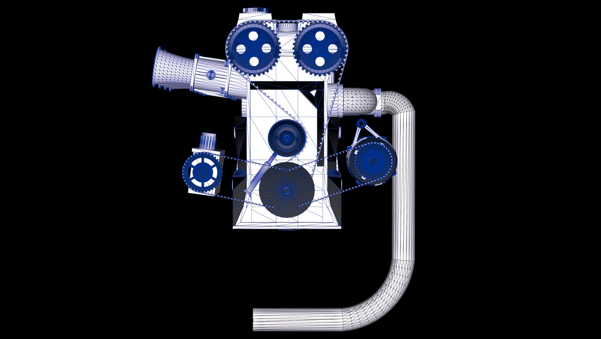 Toyota 4AGE Inline 4 Engine Model - TurboSquid 2337622