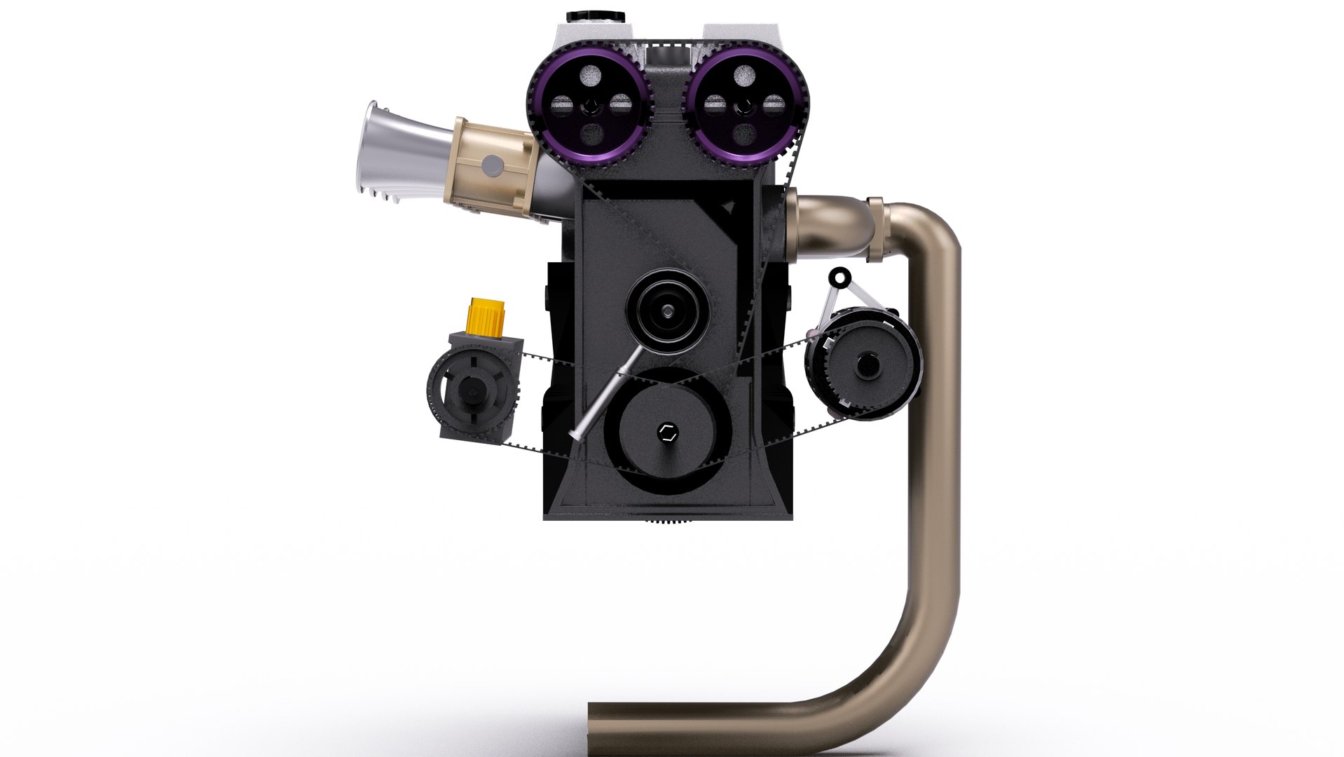 Toyota 4AGE Inline 4 Engine Model - TurboSquid 2337622