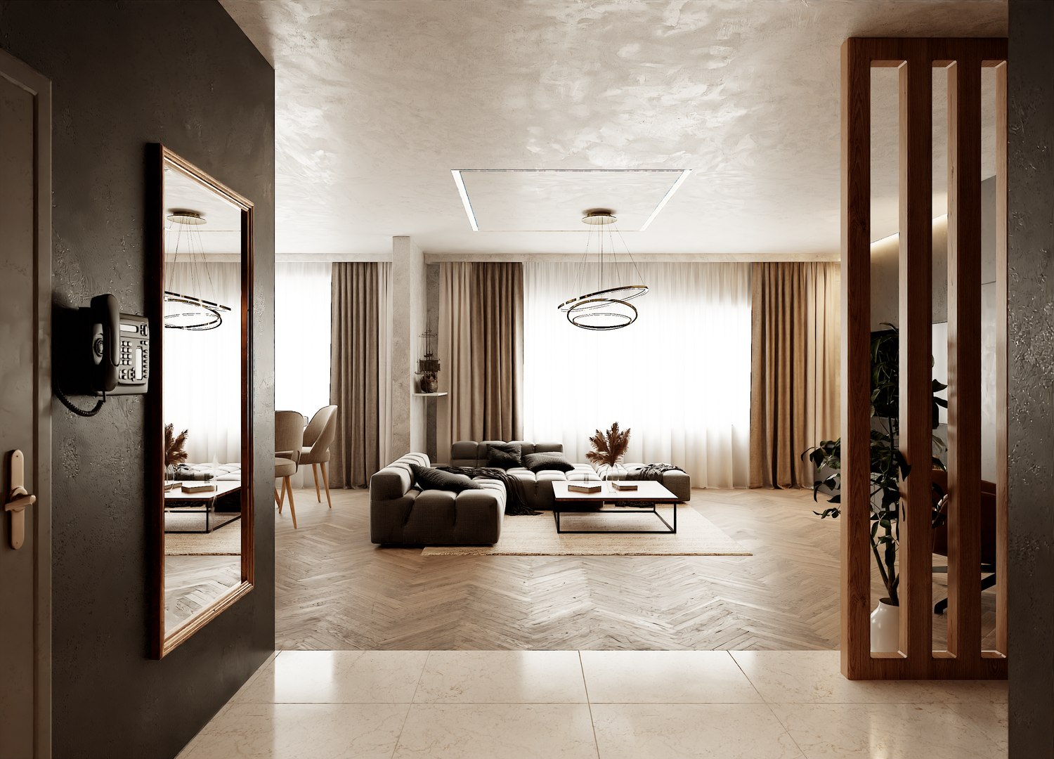 3D model Apartment interior in native blend file by VIZFROMBLENDER ...