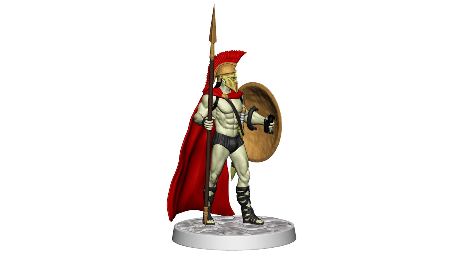 3D Model Spartan 2 Starter Set Light Spartan Army - TurboSquid 2312110