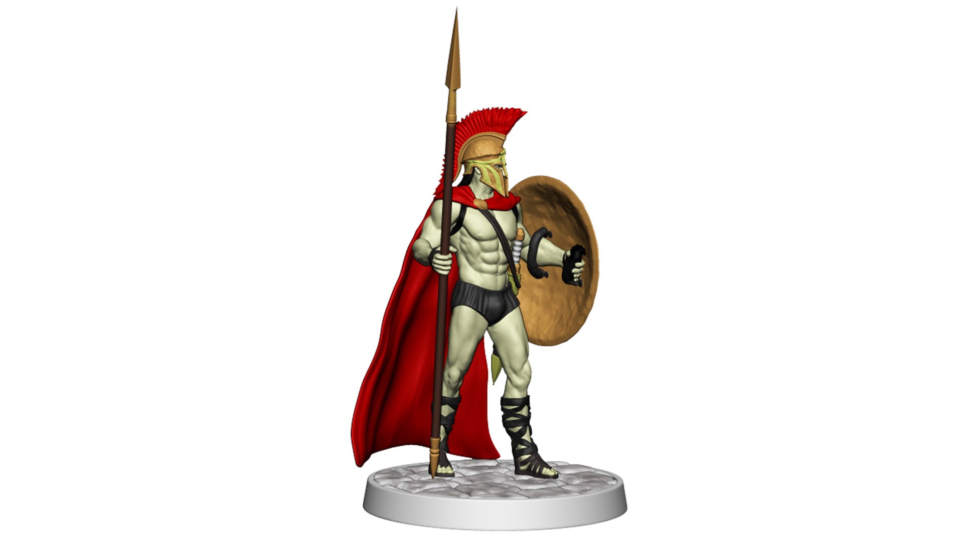 3D Model Spartan 2 Starter Set Light Spartan Army - TurboSquid 2312110