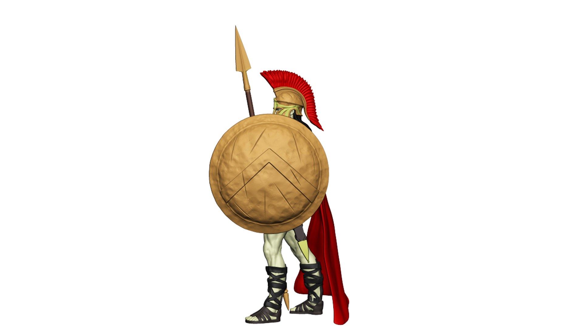 3D Model Spartan 2 Starter Set Light Spartan Army - TurboSquid 2312110