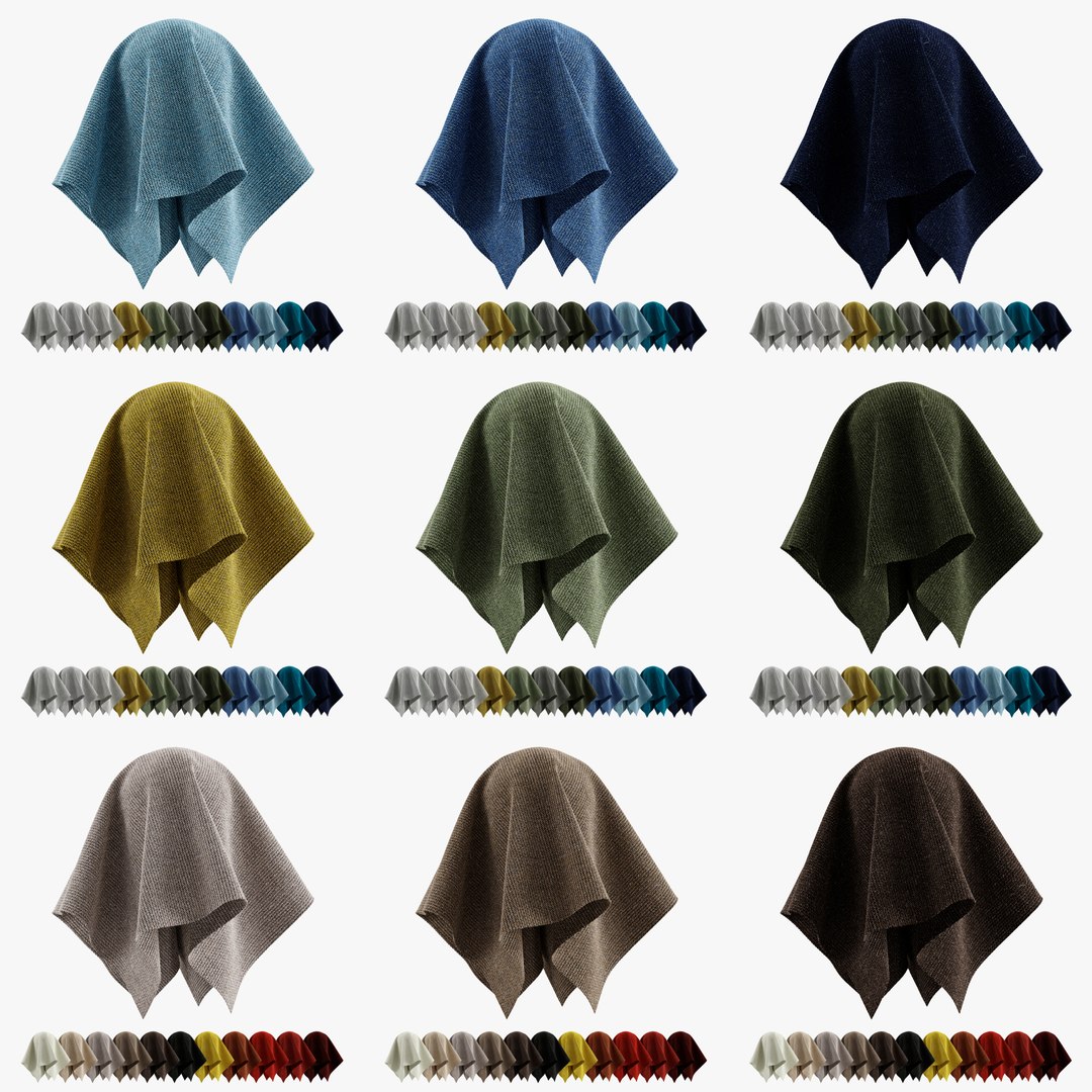 Keymer Textile Spectrum Collection Vol11 3D Model - TurboSquid 2235978