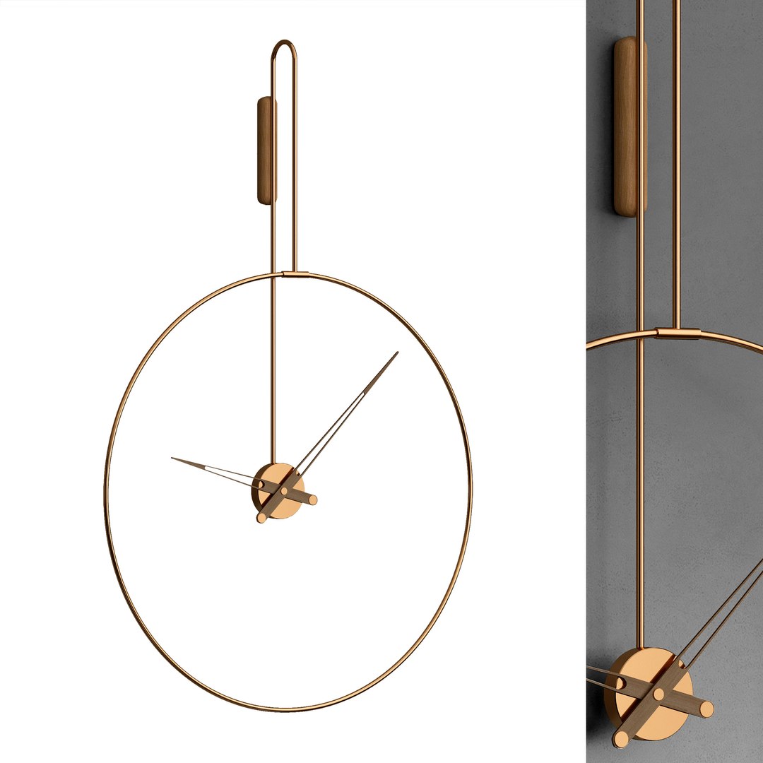 3D model Wall Clock Set 72 - TurboSquid 1829631