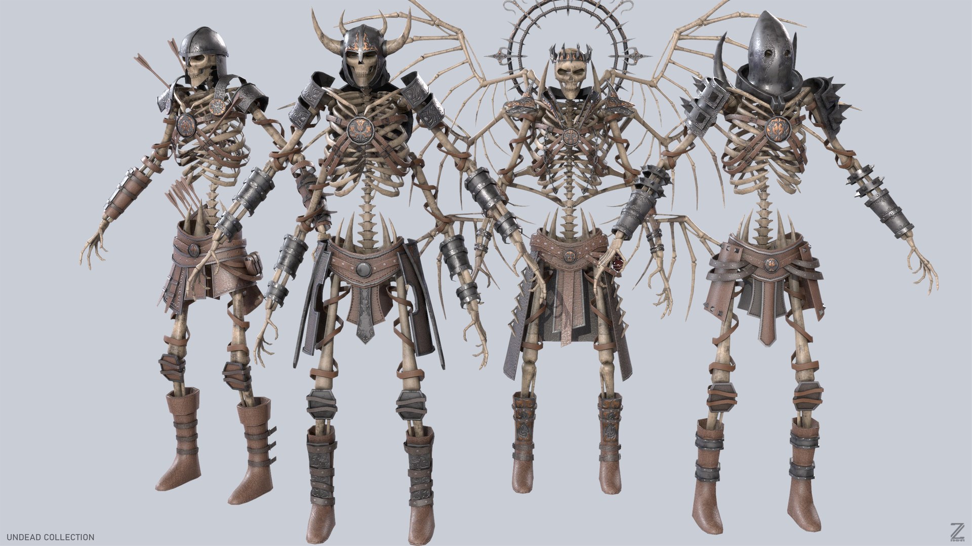 Undead Collection Model - TurboSquid 2380978