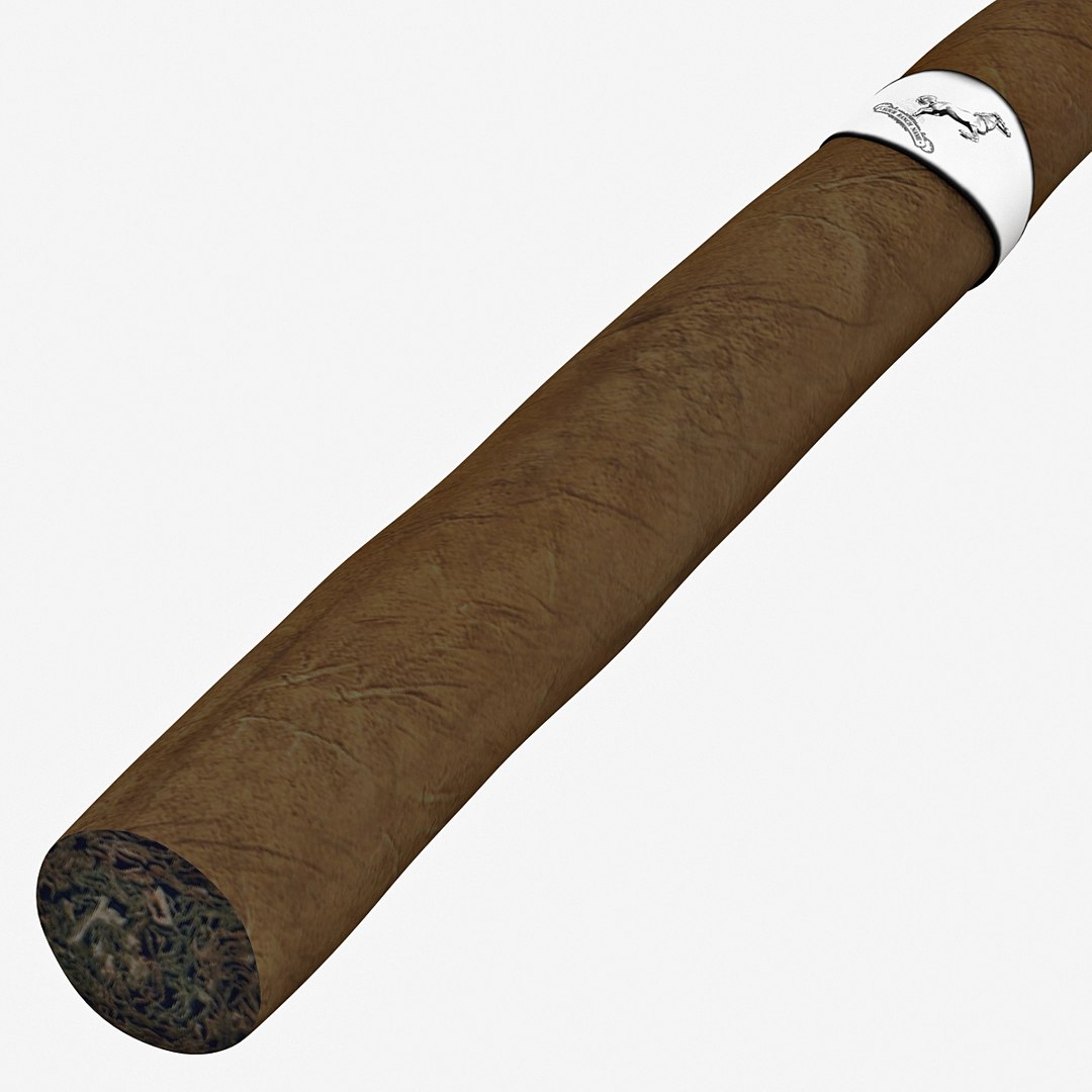 3d Cigar 2 Model