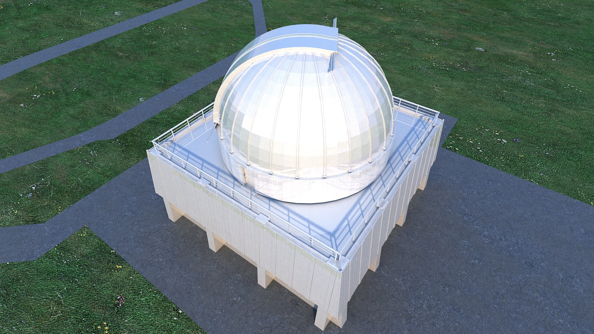 Rocket Launch Pad 3D Model - TurboSquid 2123420