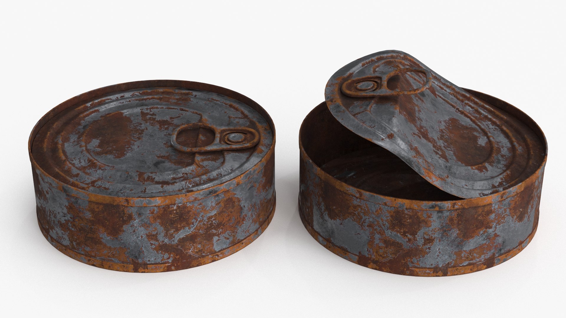 Tin Can V3 Rust 3D - TurboSquid 2252546