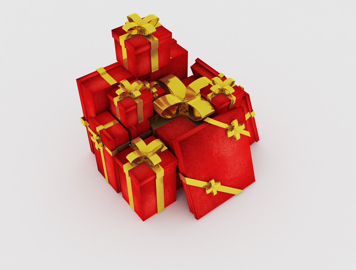 Decorative Metal stainless plants with gold X2 3D model - TurboSquid ...