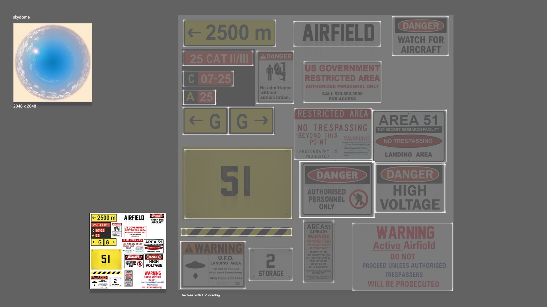 3D area 51 military base model - TurboSquid 1450420