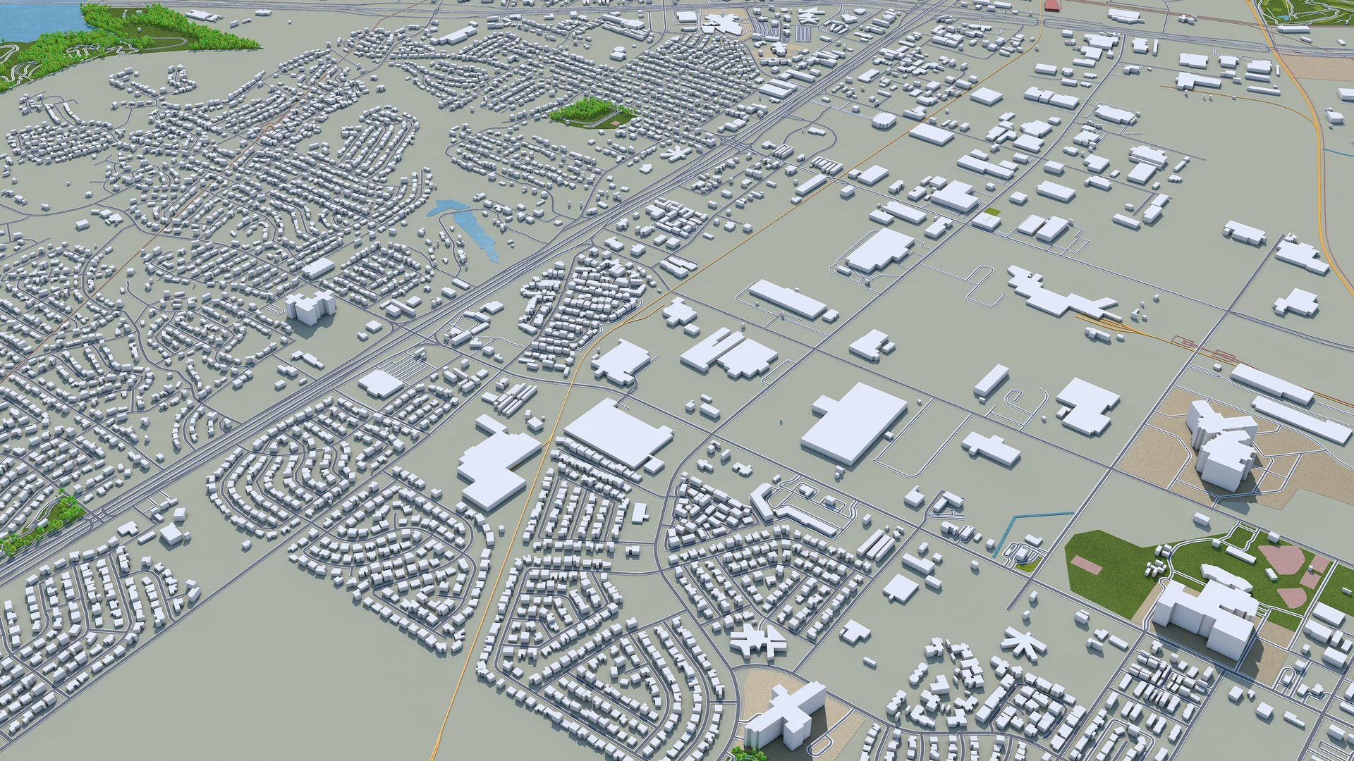 3D Model Waco Texas USA - TurboSquid 1720935