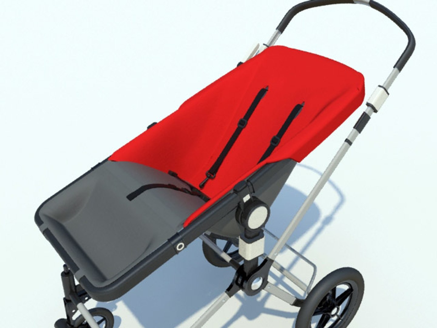 3d Baby Bugaboo Buggies Model