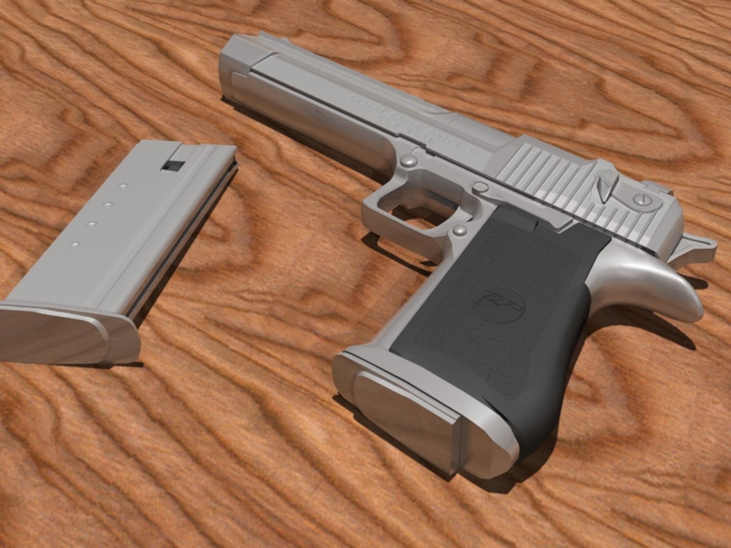Desert Eagle Pistol 3d Model