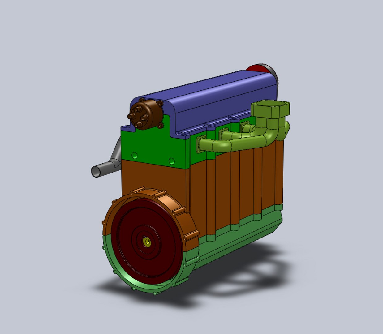 3ds Internal Combustion Engine Solidworks