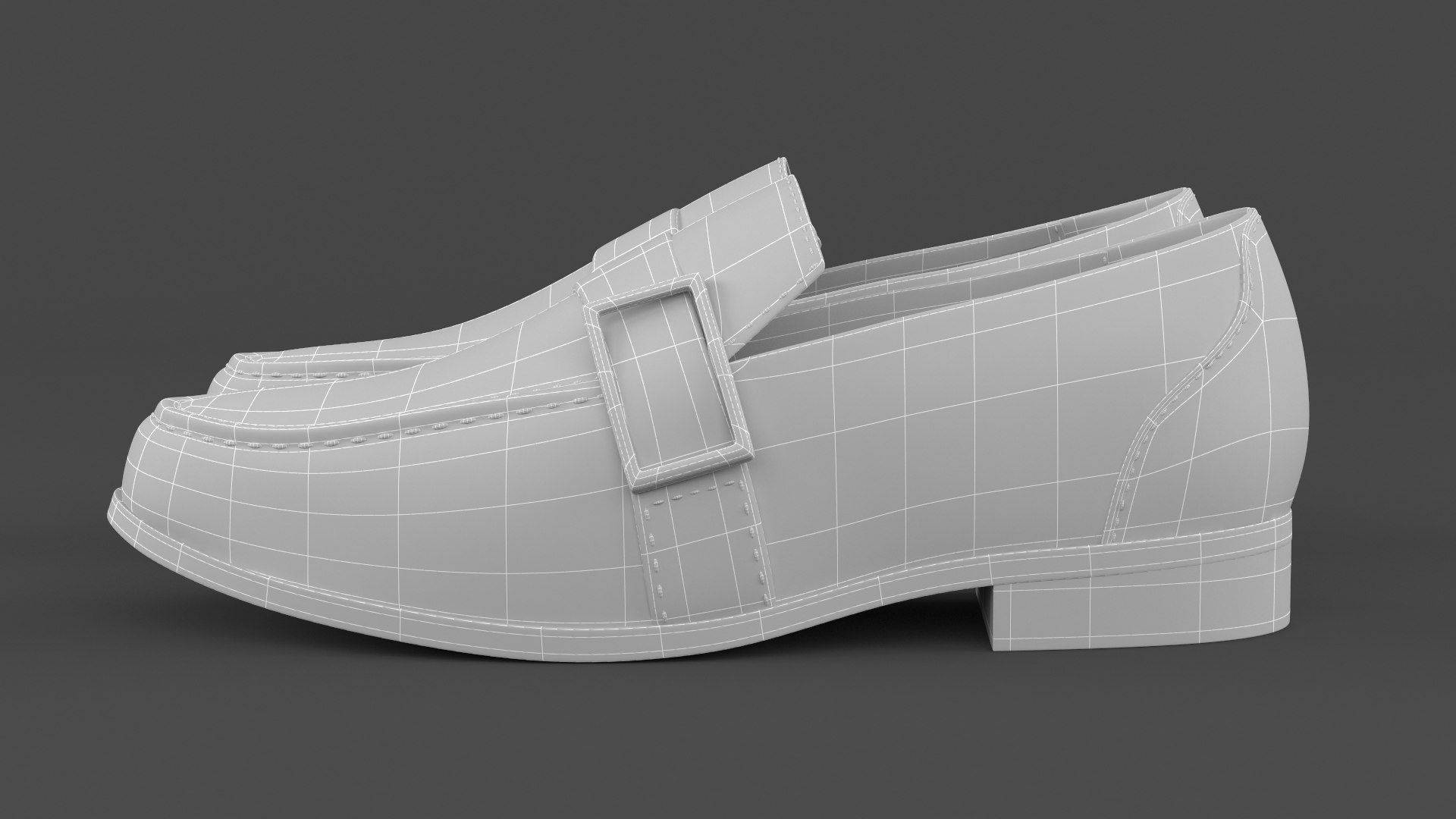 Men Shoes Model - TurboSquid 2121681