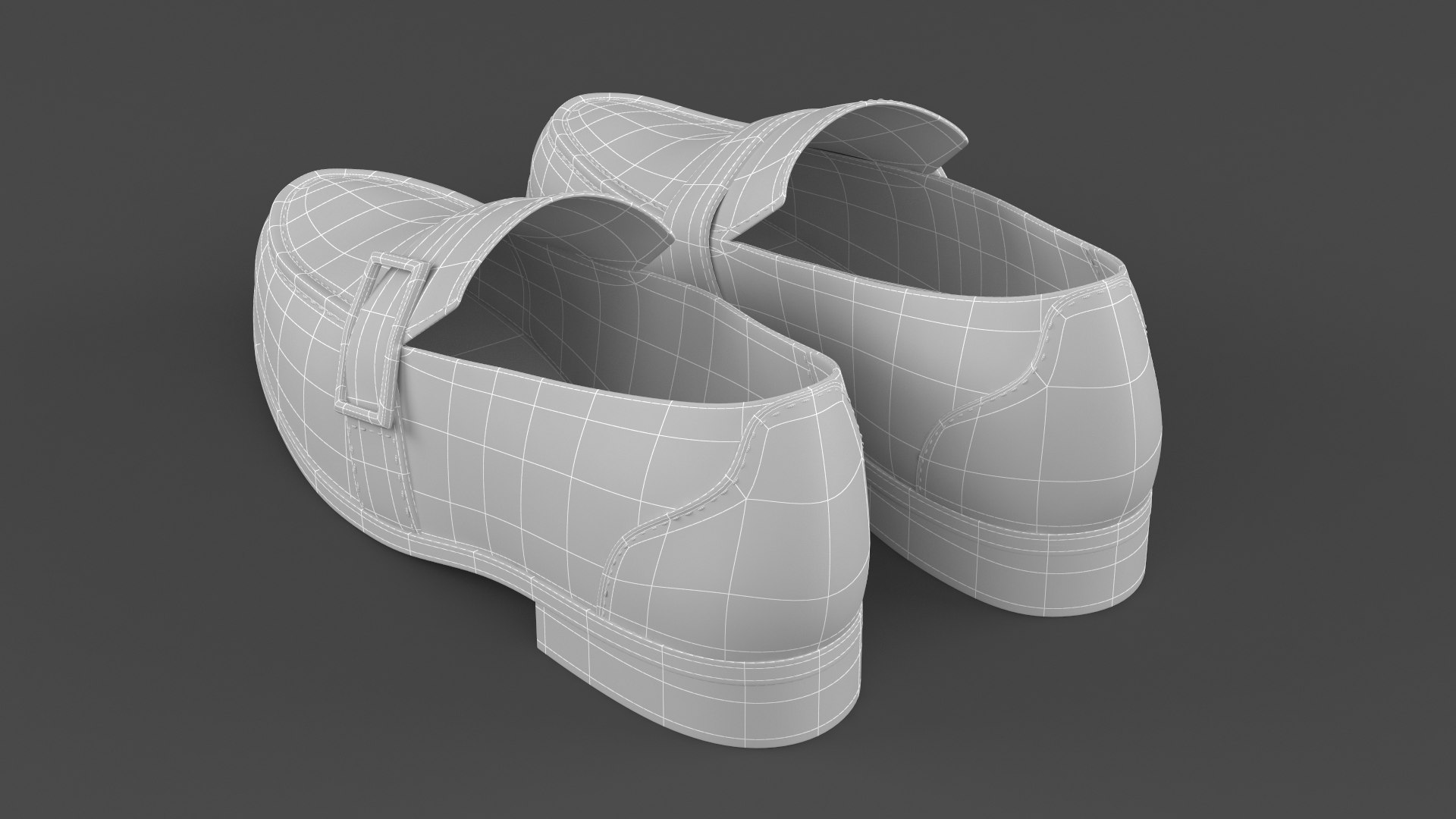 Men Shoes Model - TurboSquid 2121681