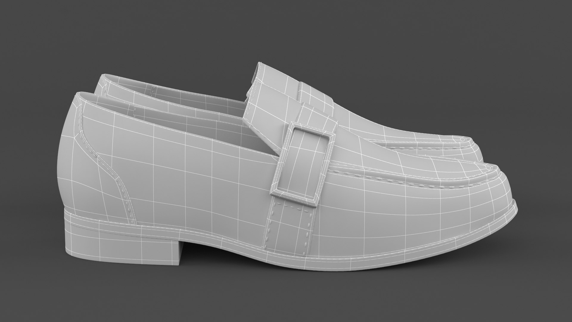 Men Shoes Model - TurboSquid 2121681
