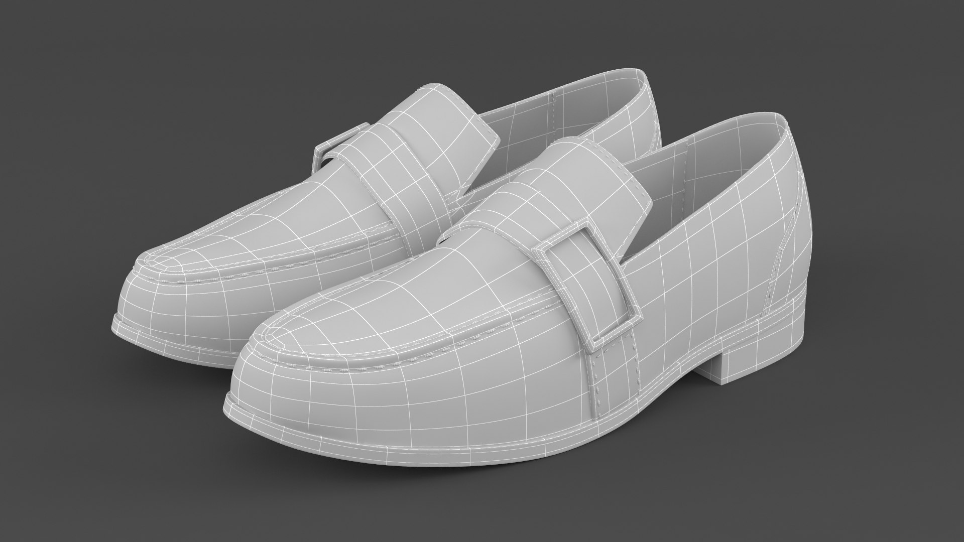 Men Shoes Model - TurboSquid 2121681