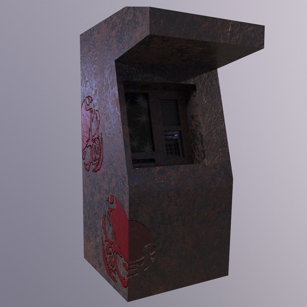 Bank ATM Game Ready Low-poly 3D Model - TurboSquid 1792724